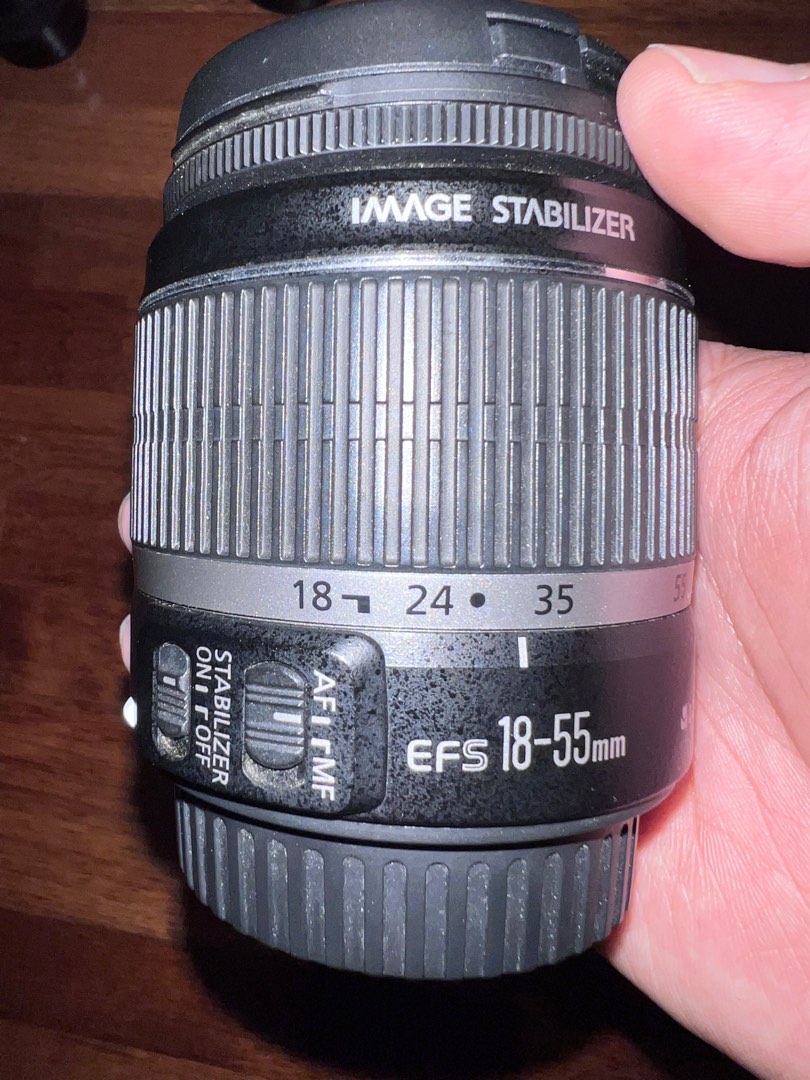 Canon kit lens efs 18-55mm image stabilizer, Photography, Lens & Kits ...