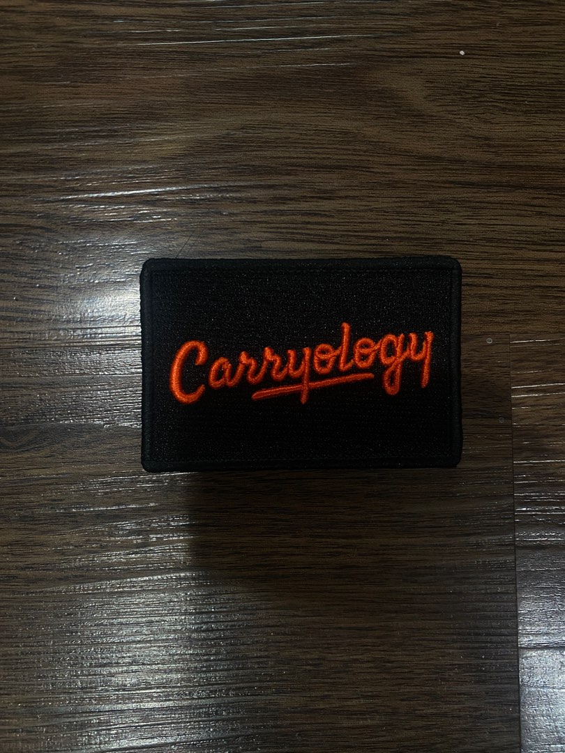 Carryology Classic P14 Velcro Patch, Hobbies & Toys, Stationery & Craft ...