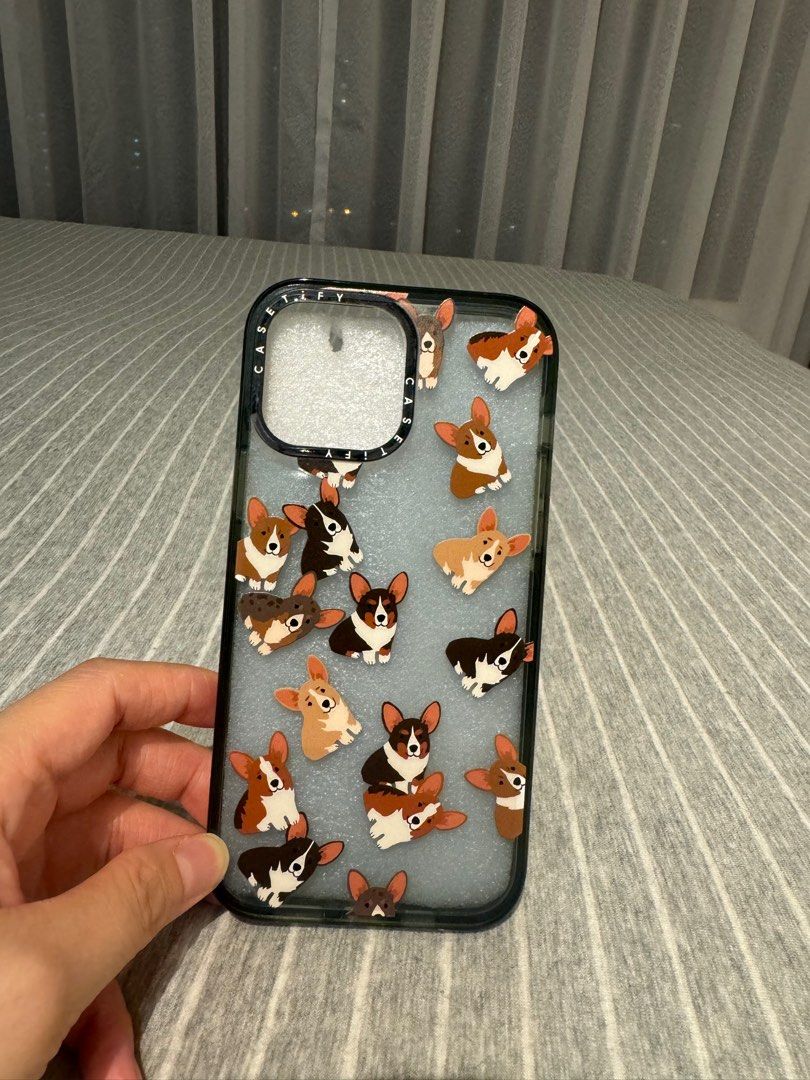 Casetify iPhone 13 Pro Max - Cute Dog (Corgi), Mobile Phones & Gadgets ...