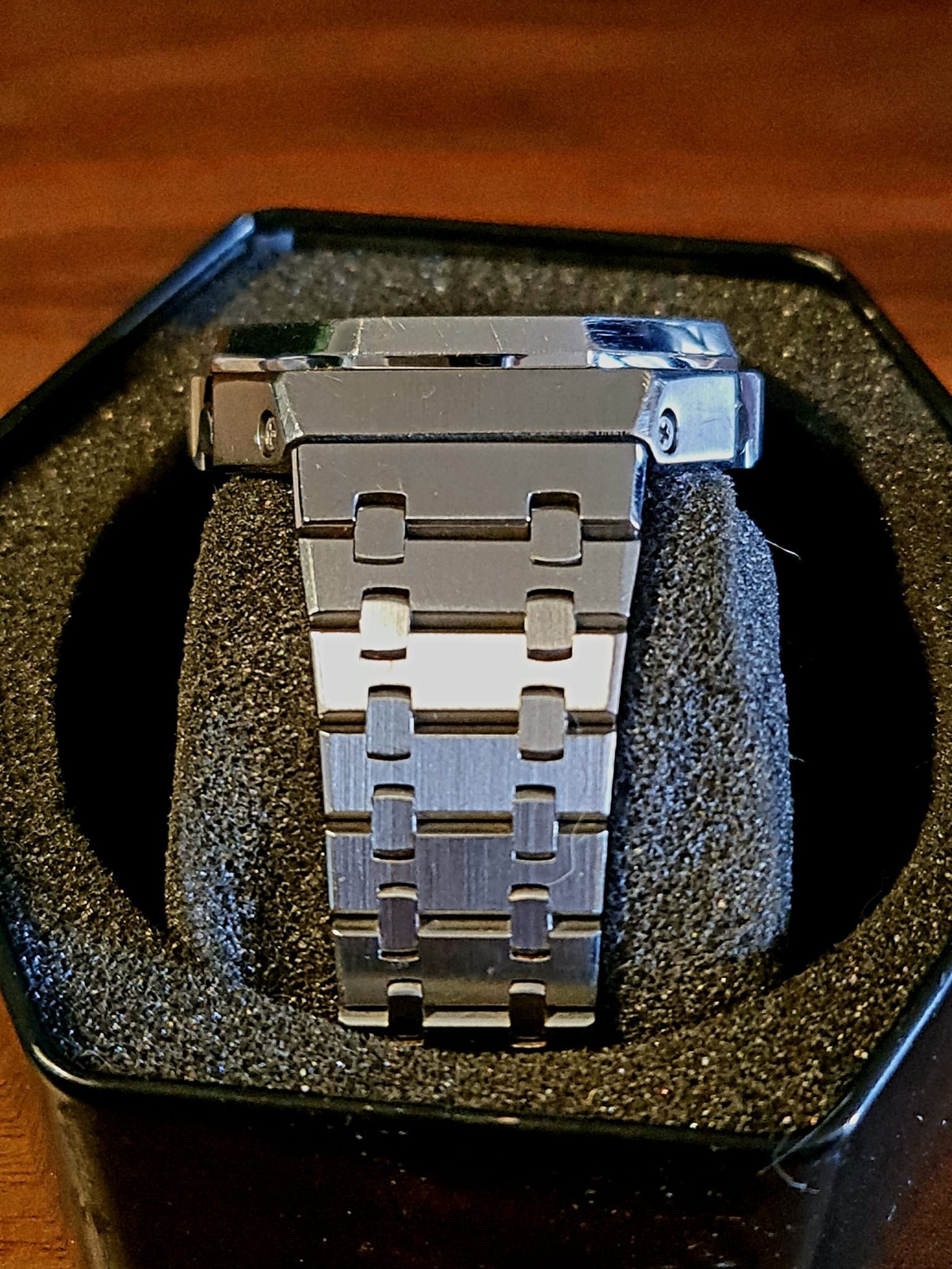 Casio G-Shock GA-2100 Stainless Steel Audemars Piguet AP Moded Full ...