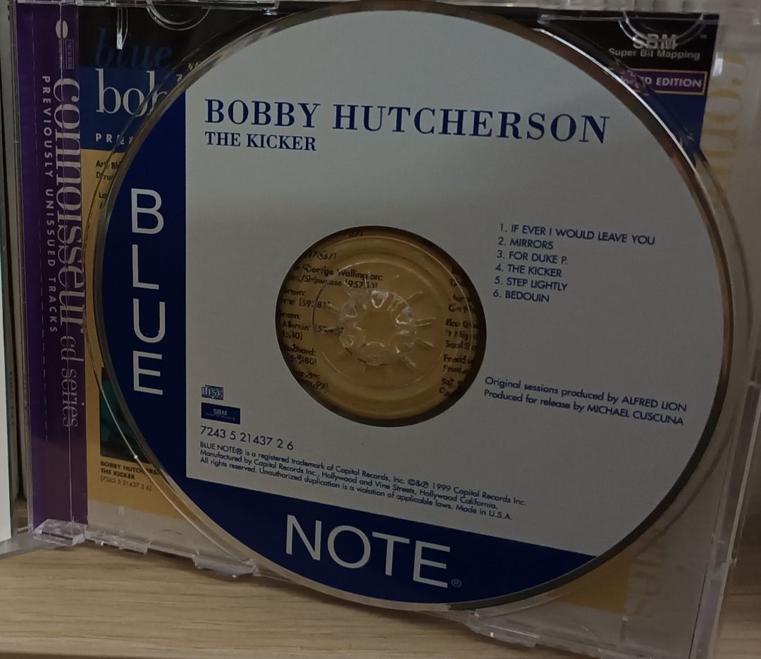 Cd Blue Note Bobby Hutcherson The Kicker OOP 1999, Hobbies & Toys ...