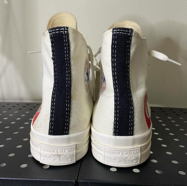 CDG x Converse Chuck Taylor Hi cut, Men's Fashion, Footwear, Sneakers ...