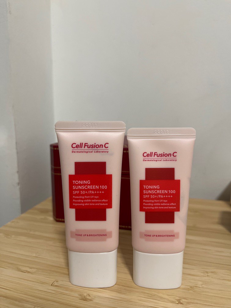 Cell Fusion C Toning Sunscreen, Beauty & Personal Care, Face, Face Care ...