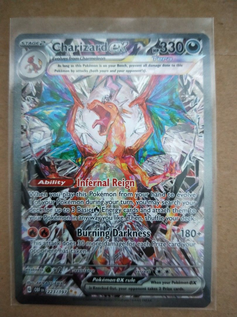 Charizard EX SIR (ENG), Hobbies & Toys, Toys & Games on Carousell