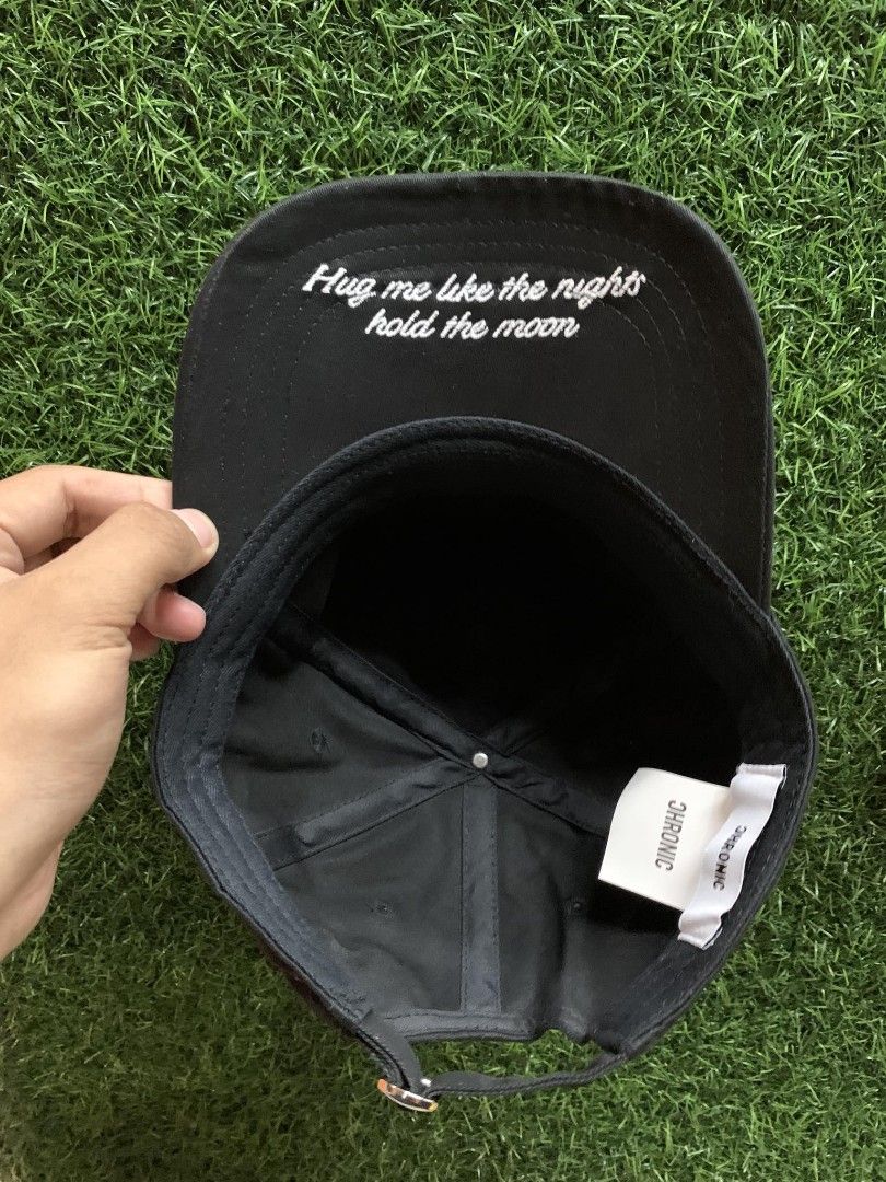 Chronic FTR Logo Embroidery Cap Black, Men's Fashion, Watches ...