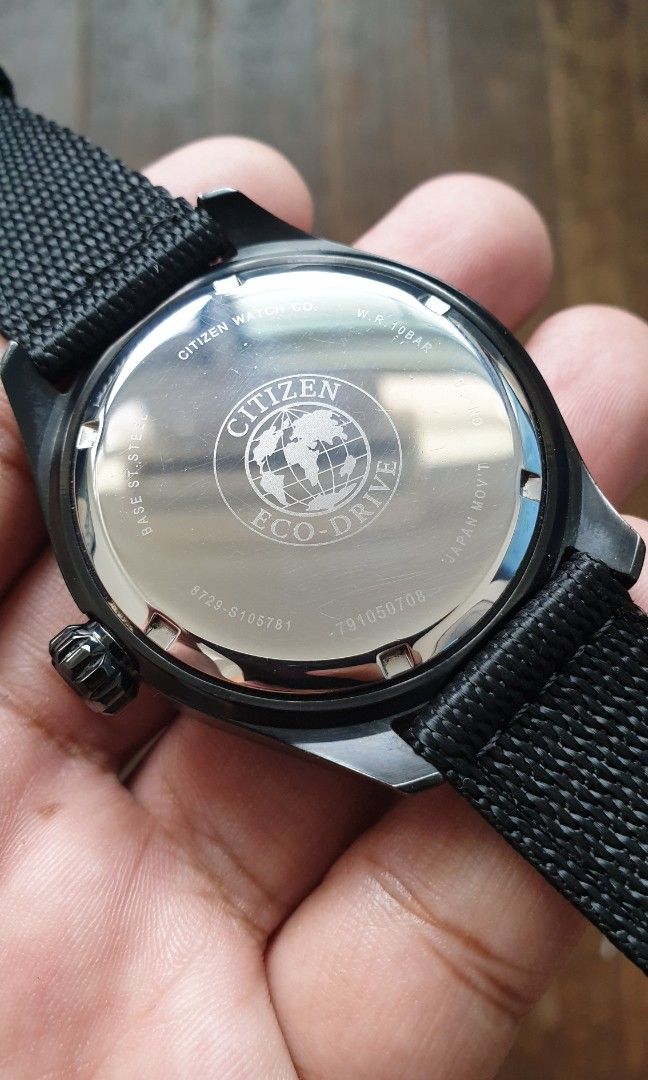 Citizen Brown Military, Men's Fashion, Watches & Accessories, Watches ...