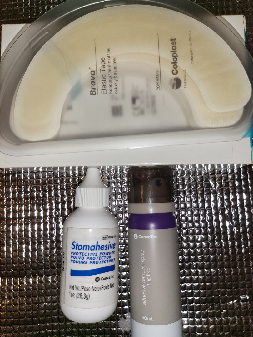 Coloplast BRAVO ELASTIC TAPE 20PCS , Health & Nutrition, Medical ...