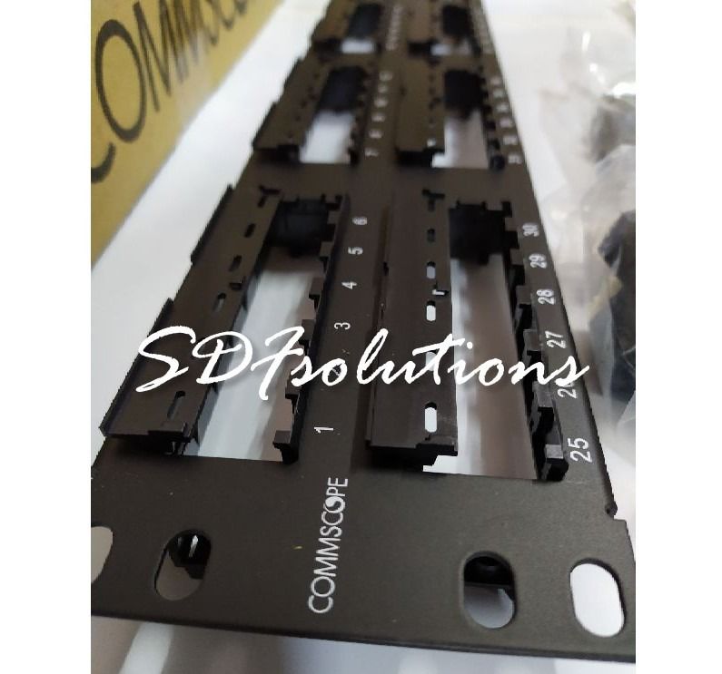 COMMSCOPE CAT6 48Ports Patch Panel LOADED, Computers & Tech, Office ...