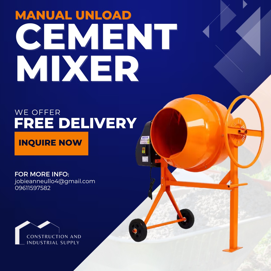 Construction Tool | DIY Mixer | Small-Scale Mixing | Mixing Drum ...