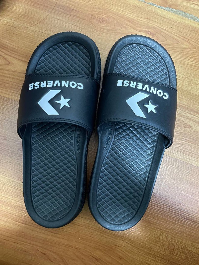 Converse slides, Women's Fashion, Footwear, Slippers and slides on ...