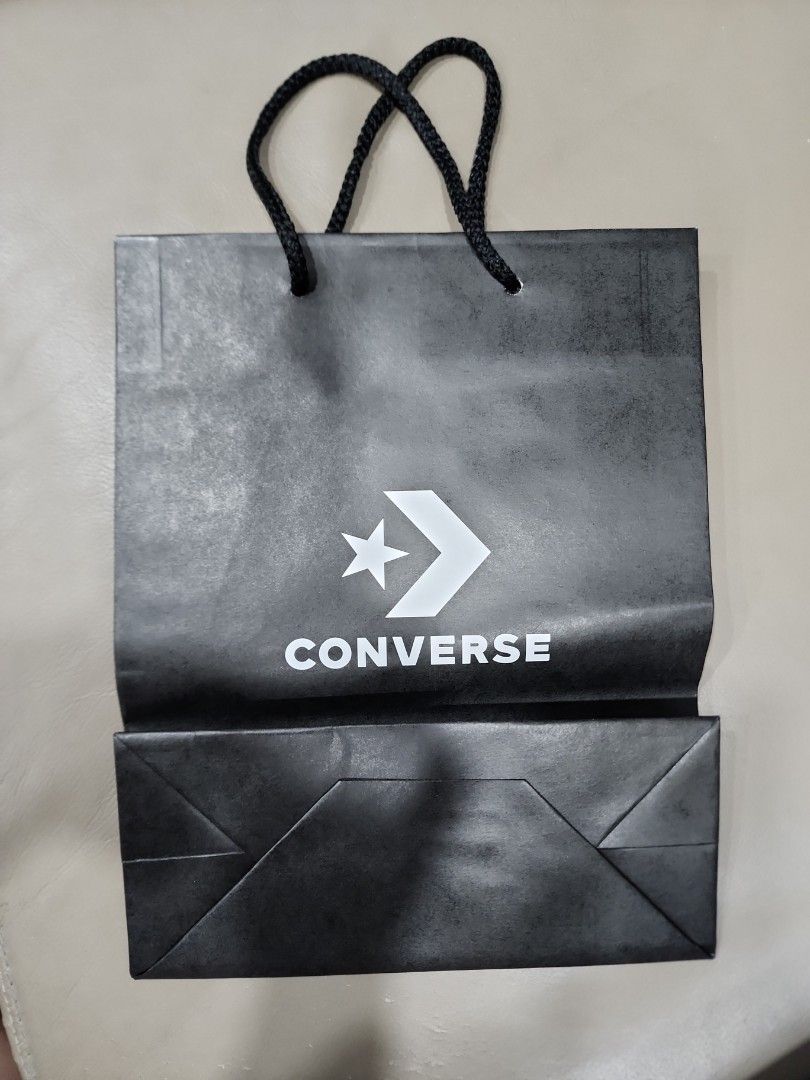 CONVERSE SMALL PAPER BAG, Everything Else on Carousell