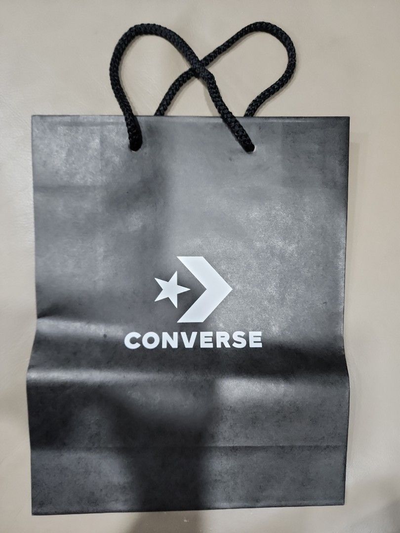 CONVERSE SMALL PAPER BAG, Everything Else on Carousell
