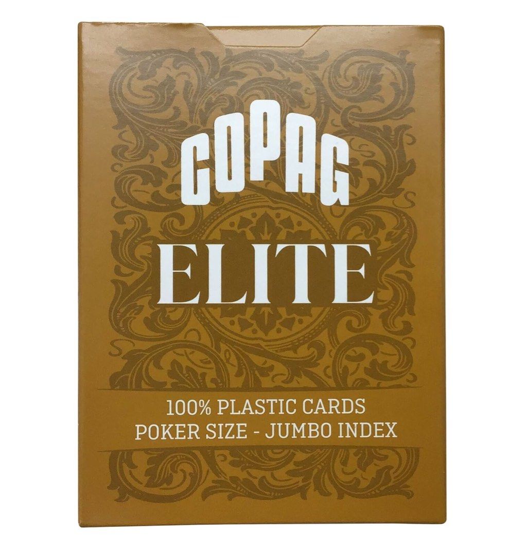 Copag Elite 100% Plastic Playing Cards, Hobbies & Toys, Toys & Games on ...