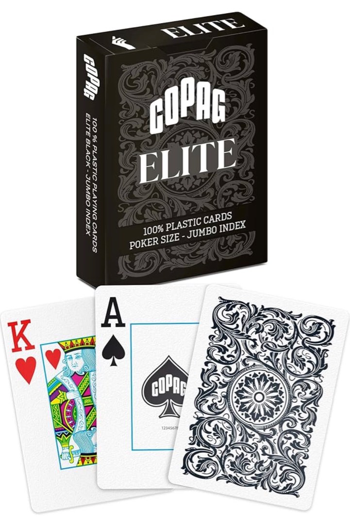 Copag Elite 100% Plastic Playing Cards, Hobbies & Toys, Toys & Games on ...