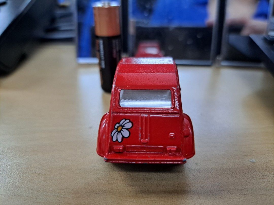 Corgi Cars Classic Collectables Red Citroen 2CV6 Die Cast Model Vintage ...