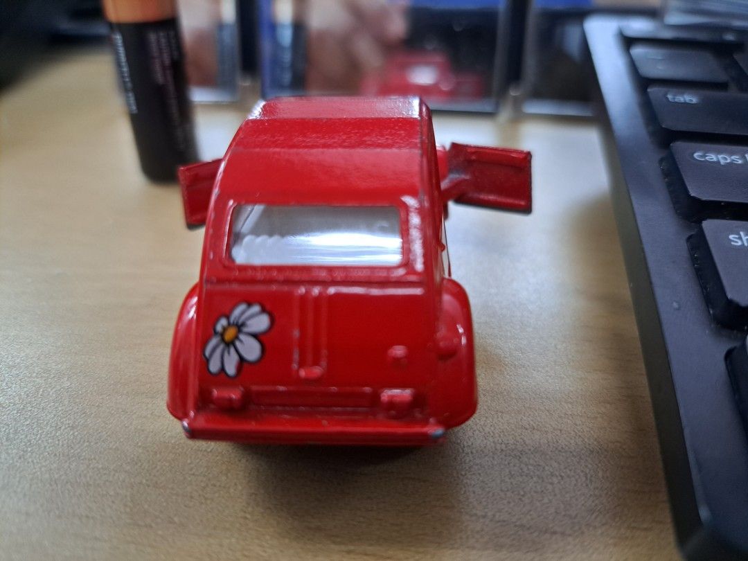 Corgi Cars Classic Collectables Red Citroen 2CV6 Die Cast Model Vintage ...