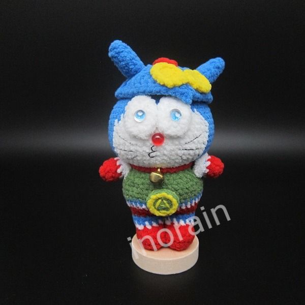 Crochet Amigurumi Plush Doll Doraemon Cosplay Ultraman Batman Crochet ...