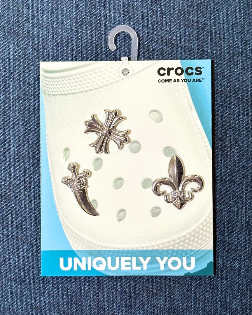 Crocs Hype Boy Elevated 3-pack Jibbitz charms, Women's Fashion, Jewelry ...