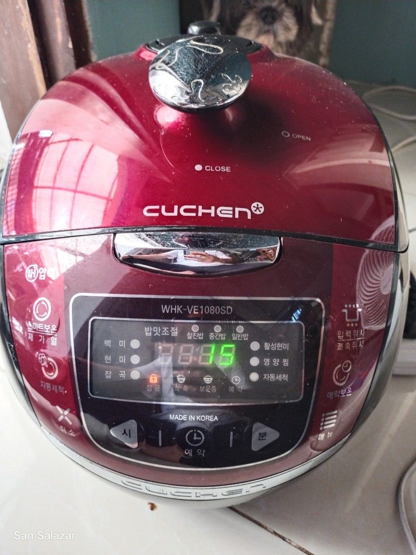 Cuchen brand rice cooker 10cups capacity, TV & Home Appliances, Kitchen ...