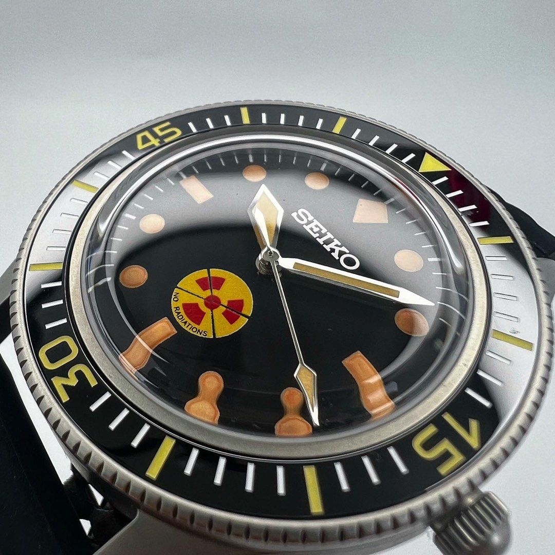 Custom Seiko Mod Fifty-Fathom No Rad 40mm Blancpain , Men's Fashion ...