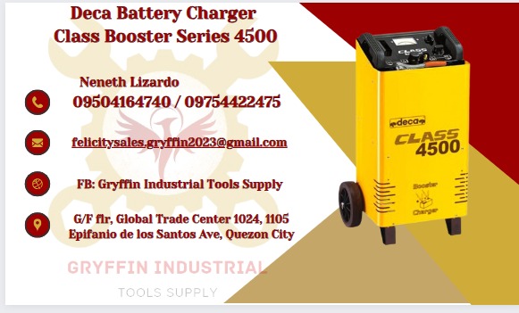 Deca Battery Charger Class Booster Series Class Booster 4500 ...