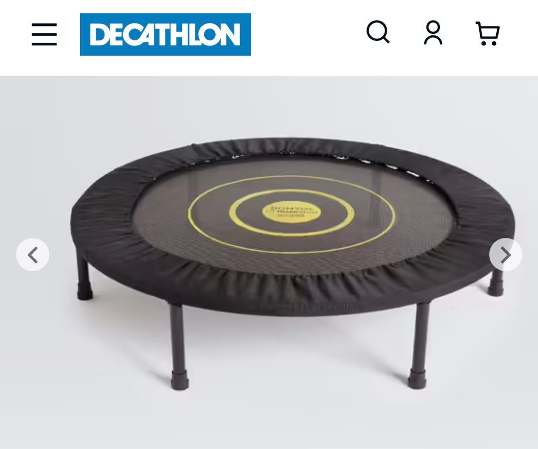 Decathlon Trampoline Fit Trampo100, Sports Equipment, Exercise ...