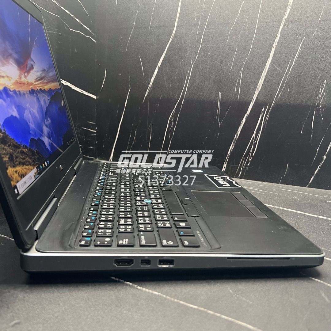 高階戴爾DELL Precision 7510 15吋行動工作站 繪圖專業筆電 至強Xeon E3-1535M Ram 32GB DDR4 ...
