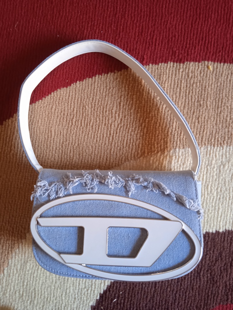Diesel denim bag, Fesyen Wanita, Tas & Dompet di Carousell