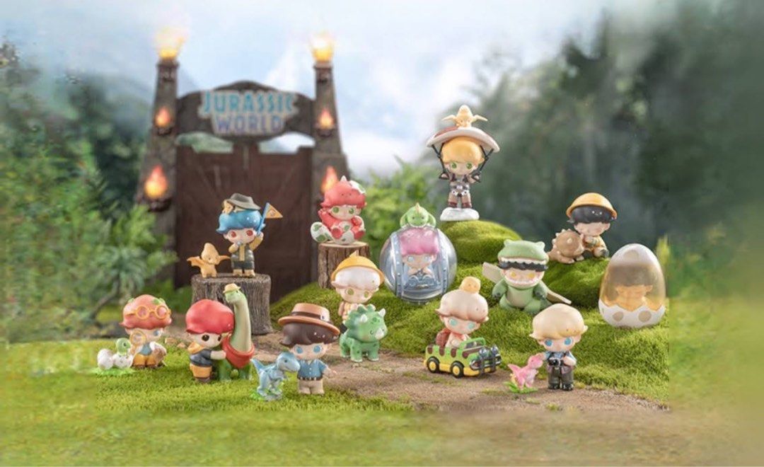 Dimoo Jurassic Basic Set Popmart, Hobbies & Toys, Toys & Games on Carousell