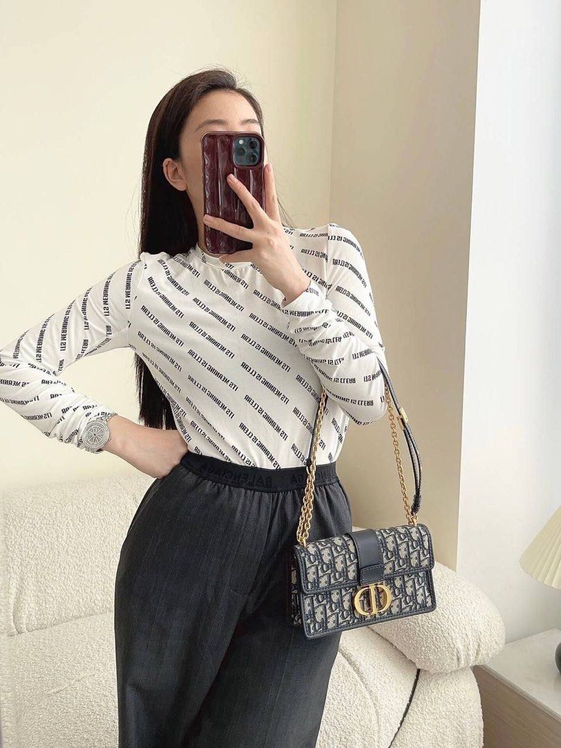 Diorr oblique, Fesyen Wanita, Tas & Dompet di Carousell