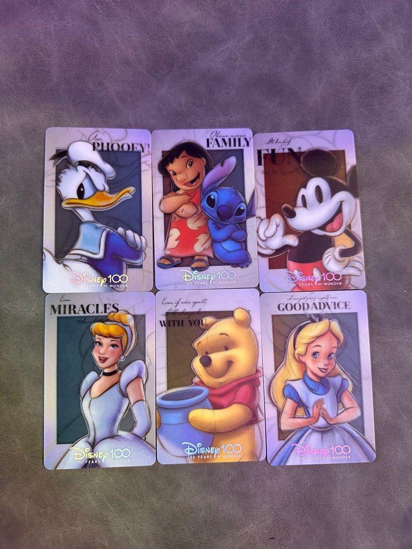Disney 100 limited edition cards cpcm, Hobbies & Toys, Toys & Games on ...