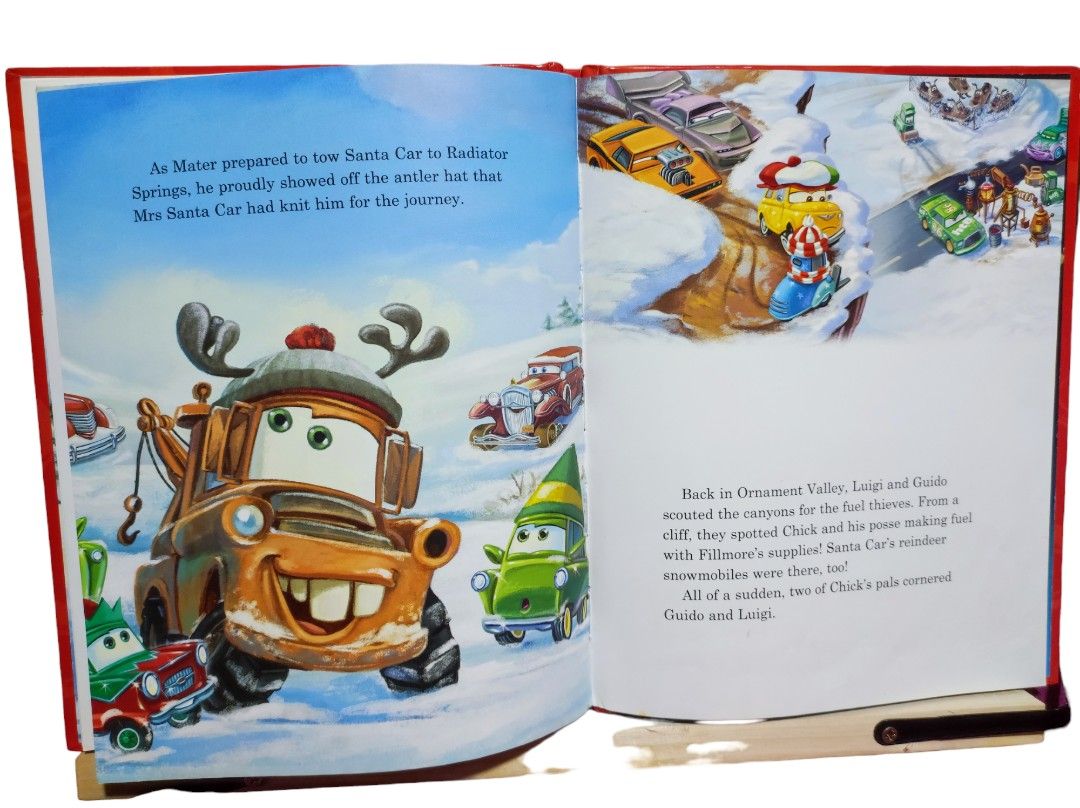 Disney Pixar cars Mater Saves Christmas, Hobbies & Toys, Books ...