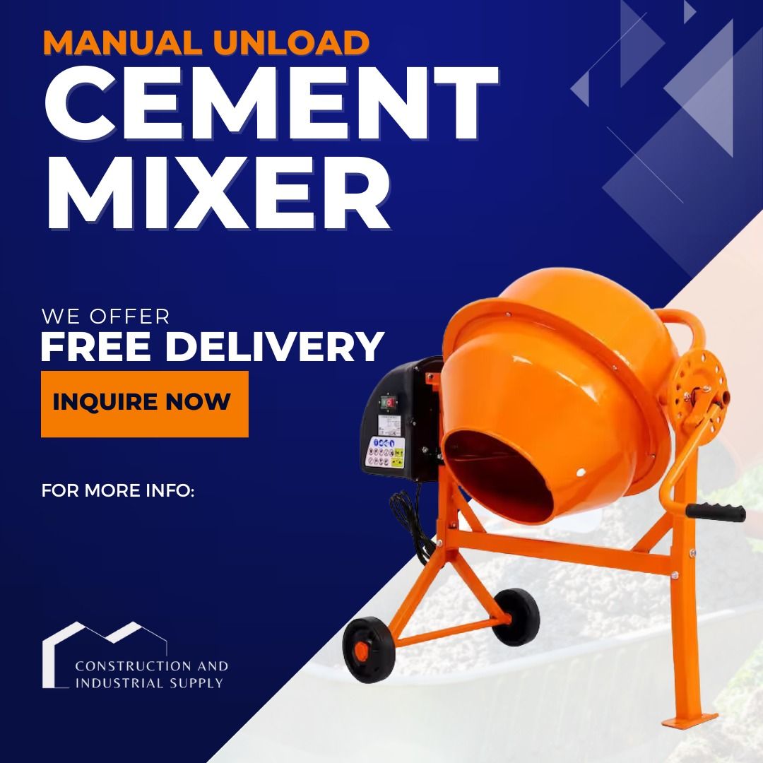 DIY Mixer | Small-Scale Mixing | Mixing Drum | Cement Mixer | Portable ...