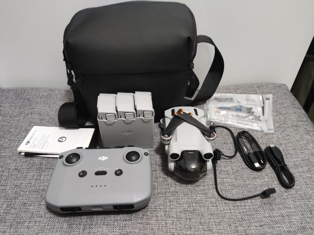Dji Mini 3 Pro Flymore kit plus bundle, Photography, Drones on Carousell