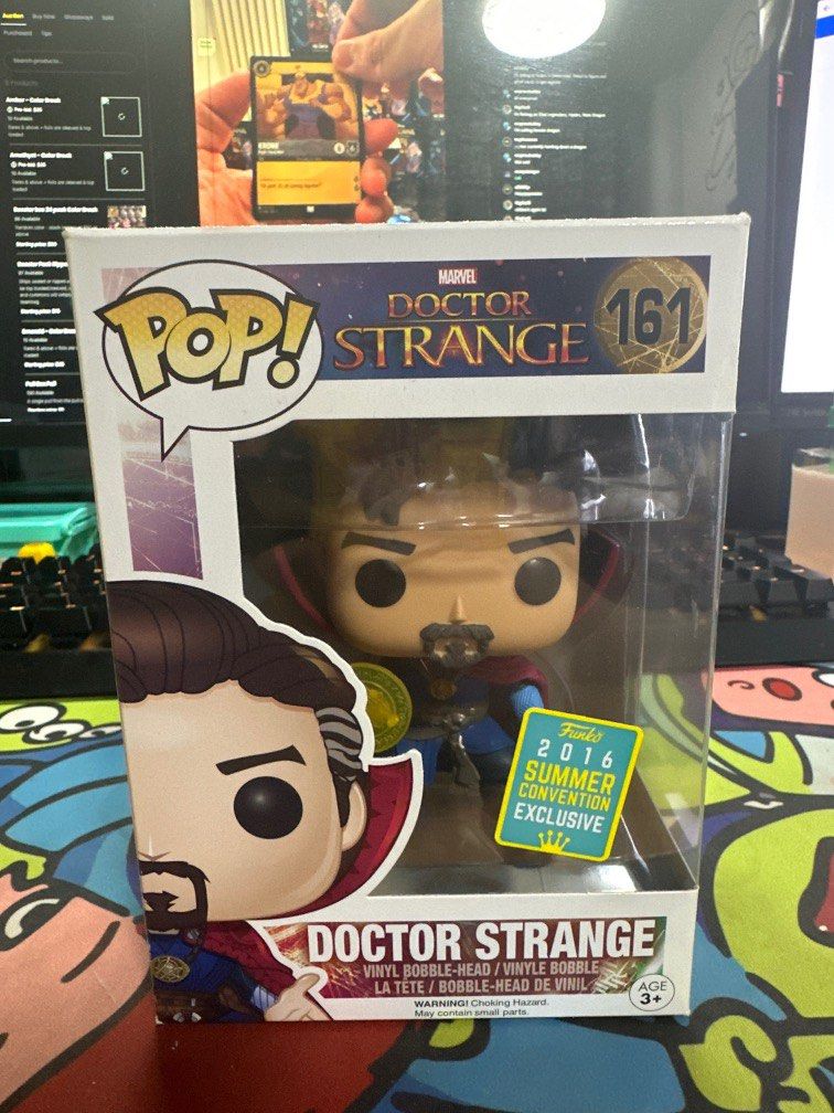 Doctor Strange with Rune Funko Pop, Hobbies & Toys, Toys & Games on ...