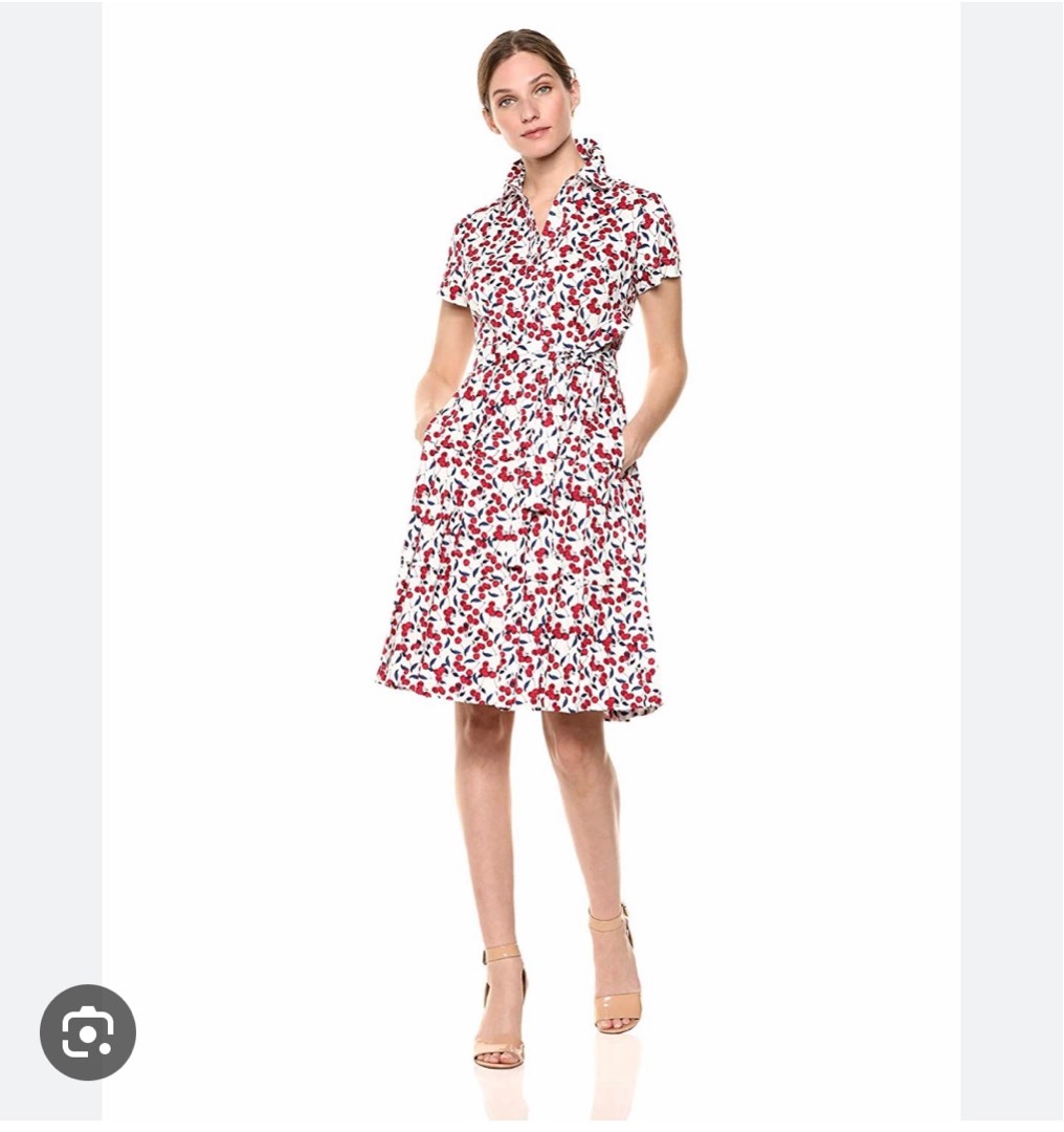 Dona morgan cherry collar dress, Women's Fashion, Dresses & Sets ...