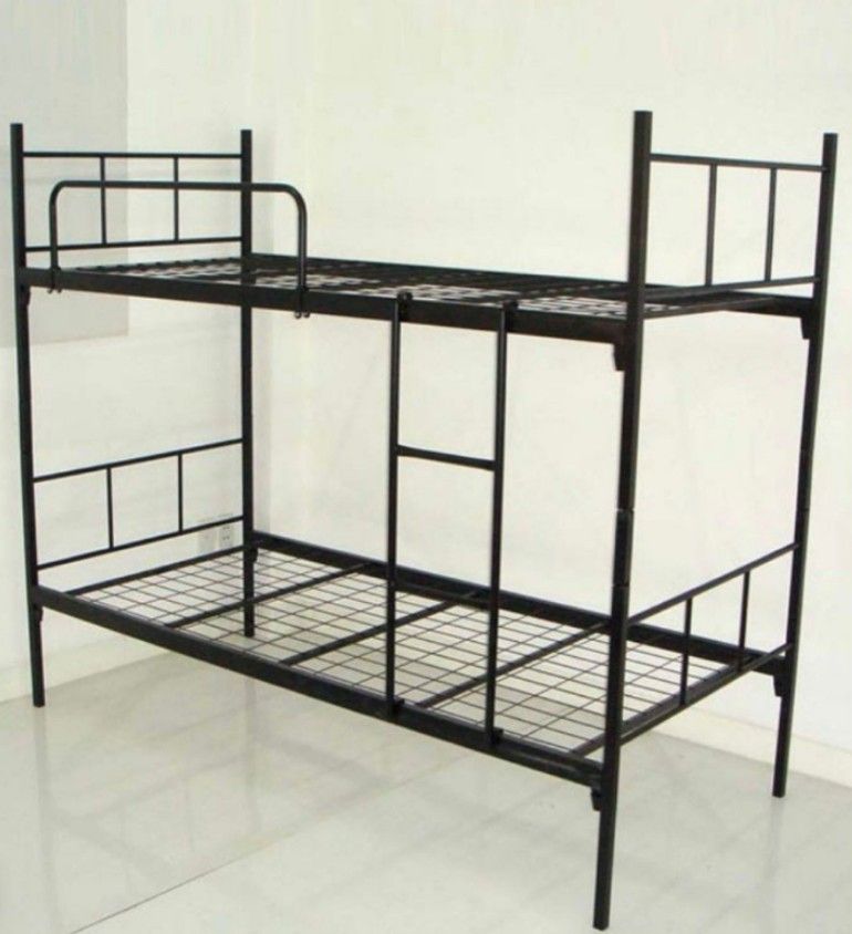 Double decker bed frame (2nd hand), Furniture & Home Living, Furniture ...
