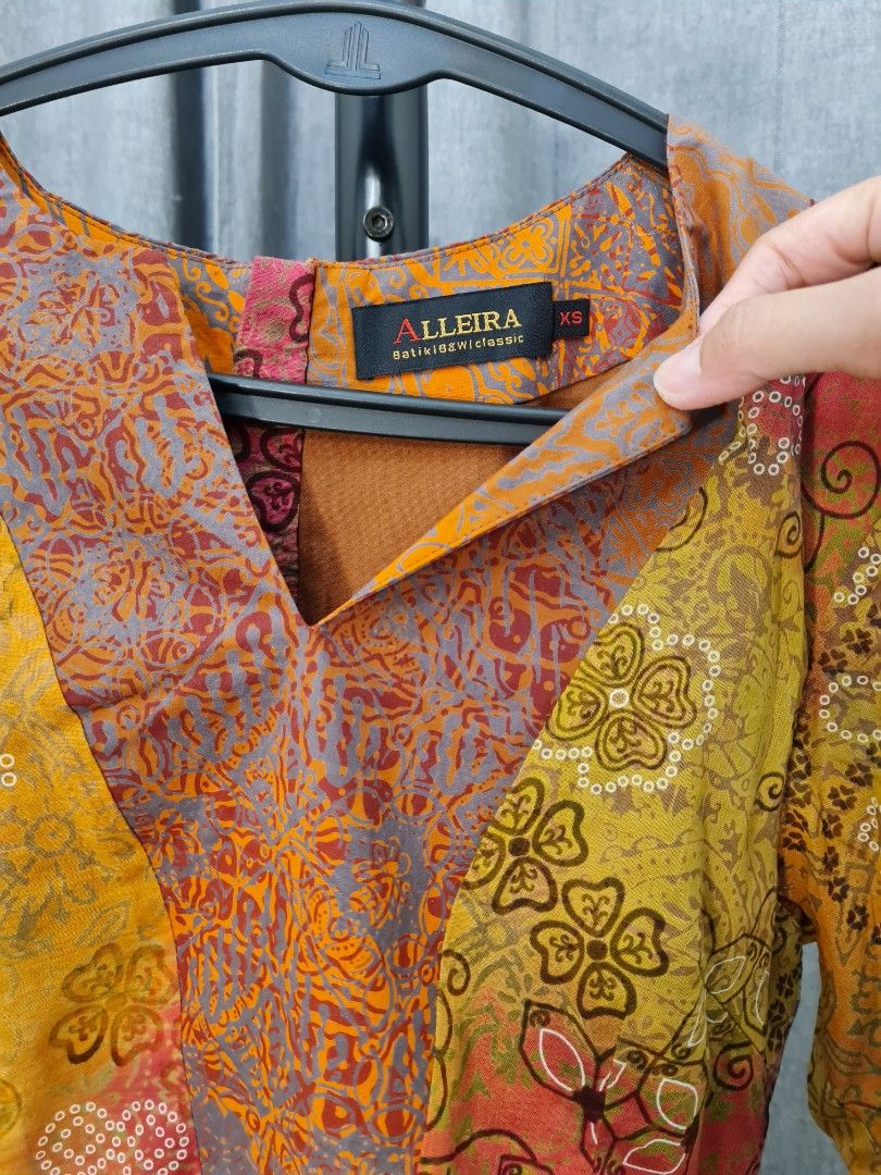 Model Dress Batik Alleira