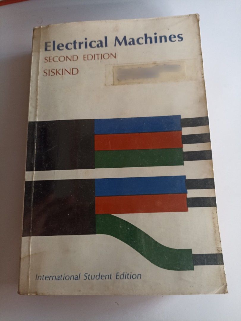 Electrical machines, Hobbies & Toys, Books & Magazines, Textbooks on ...