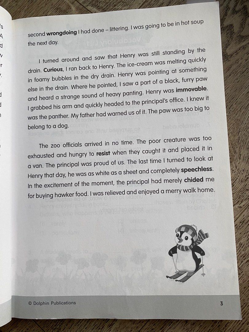 English P4 - Vocabulary for Composition , Hobbies & Toys, Books ...