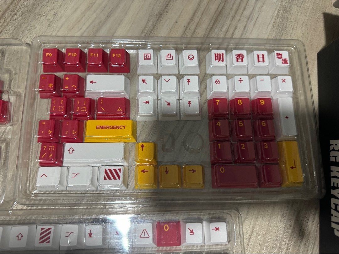 Evangelion Unit-02 Asuka Keycaps for Mechanical gaming keyboards ...