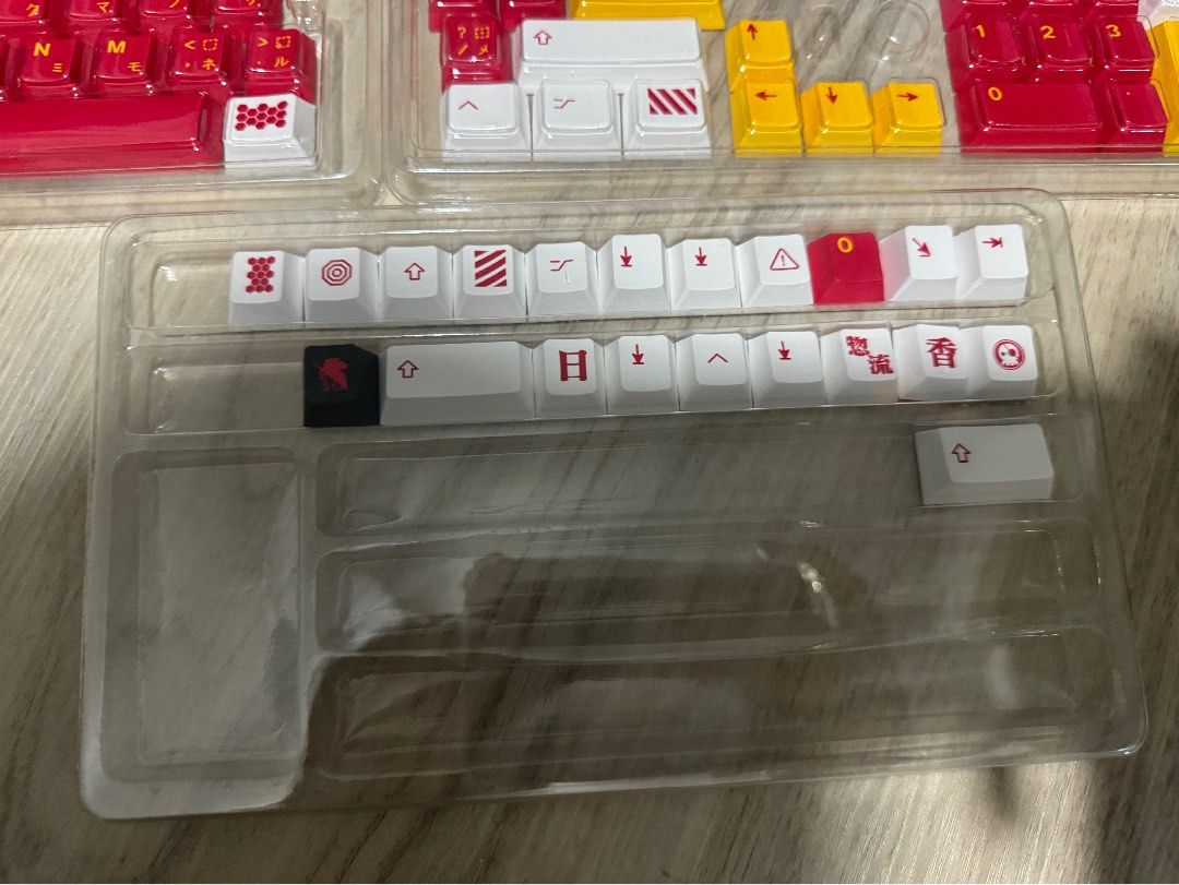 Evangelion Unit-02 Asuka Keycaps for Mechanical gaming keyboards ...