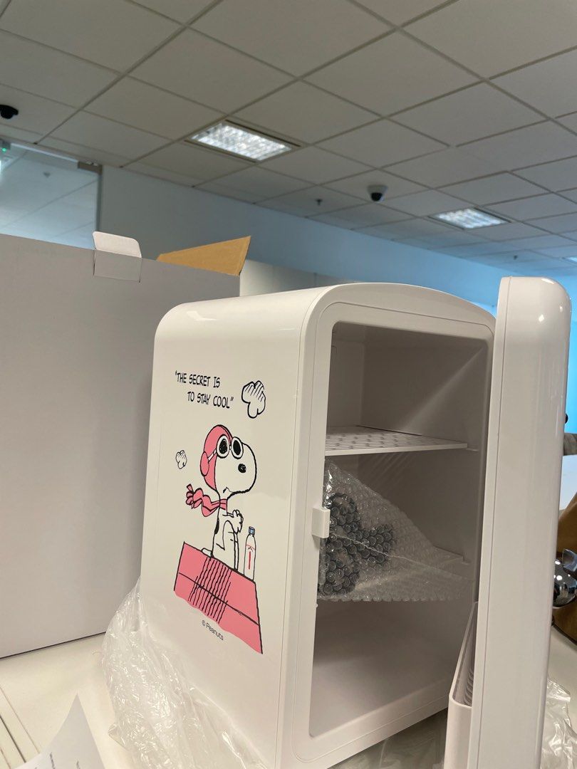 Evian X Snoopy Limited Edition Chiller, TV & Home Appliances, Kitchen ...