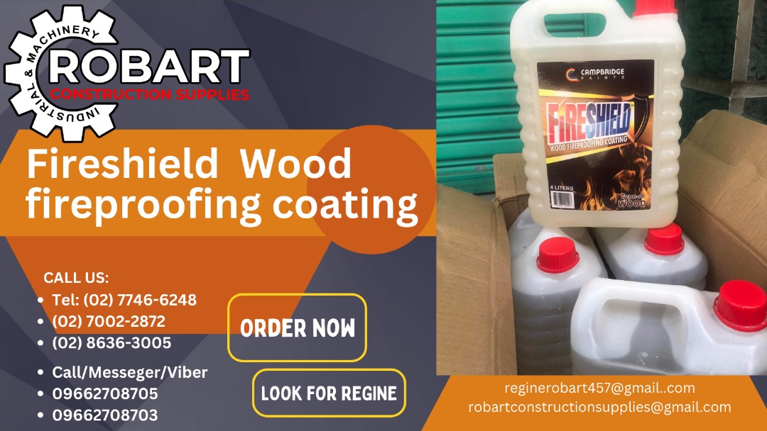 Fireshield Wood fireproofing coating, Commercial & Industrial ...