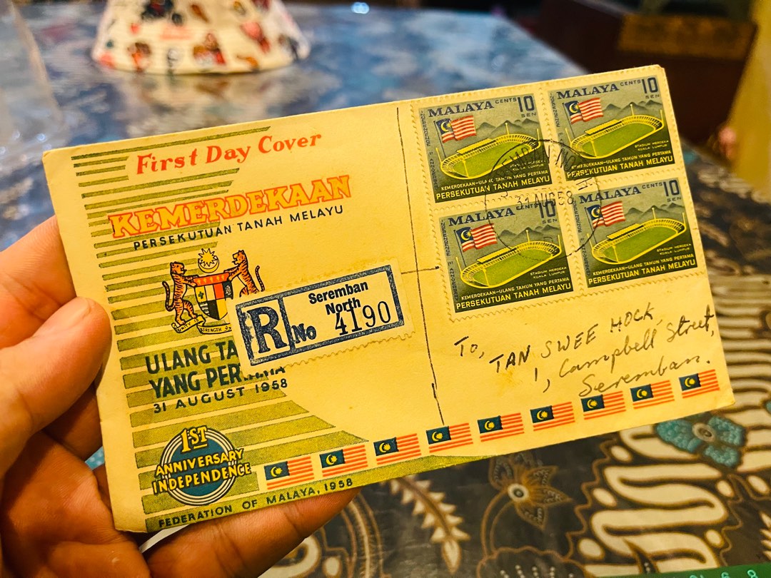 First day cover merdeka, Hobbies & Toys, Collectibles & Memorabilia ...