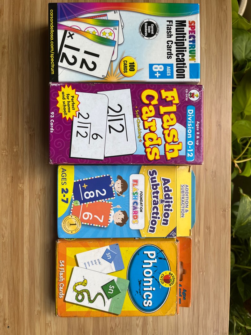Flash Cards, Hobbies & Toys, Books & Magazines, Children's Books on ...