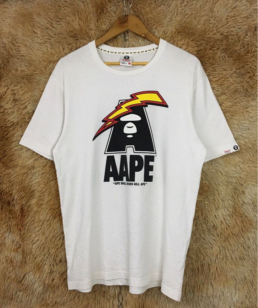 FOR SALE ‼️ AAPE BY A BATHING APE TEE ( LEGIT ), Men's Fashion, Tops & Sets, Tshirts & Polo ...