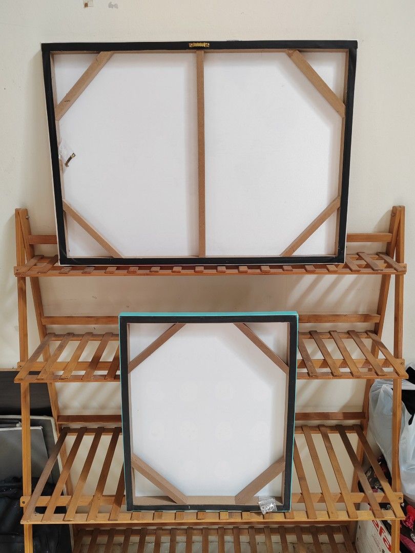 (1 unit) Frame Lukisan Decor Kanvas, Hobbies & Toys, Stationery & Craft ...