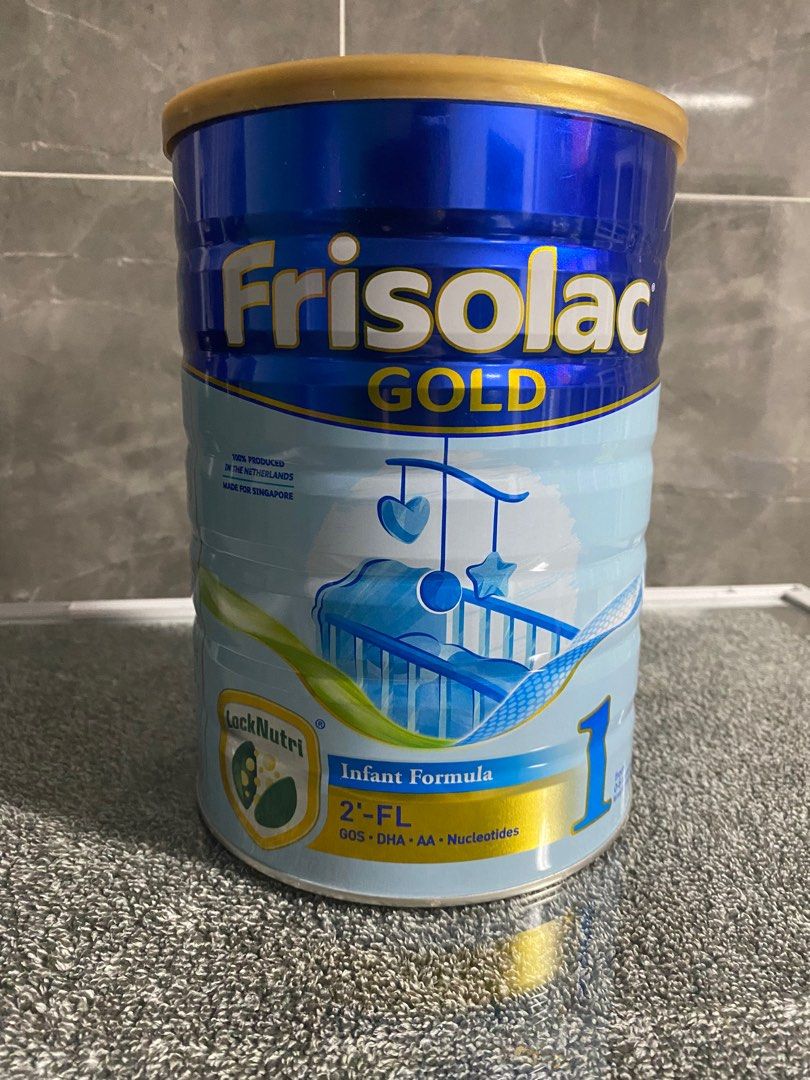 FREE Frisolac gold stage 1, 1.8KG OPENED, Babies & Kids, Nursing ...