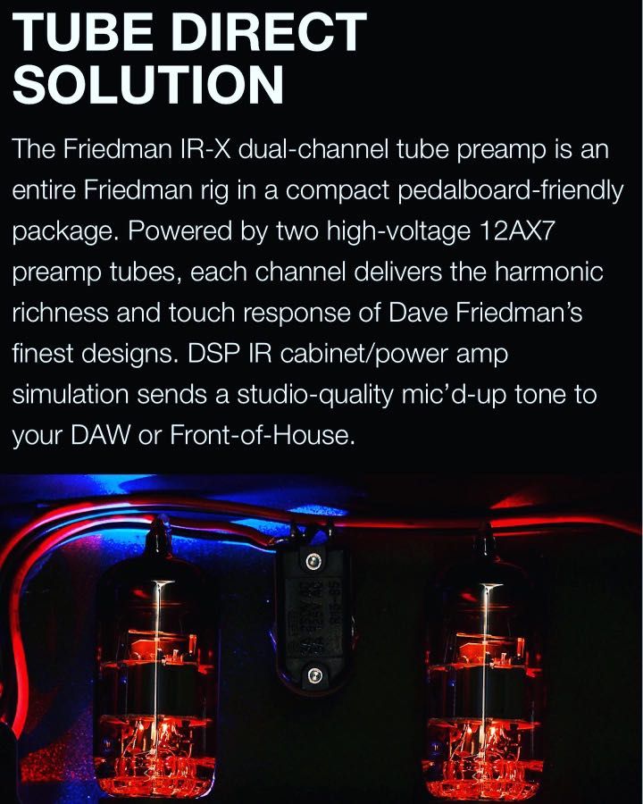 Friedman IR-X, Hobbies & Toys, Music & Media, Musical Instruments on ...